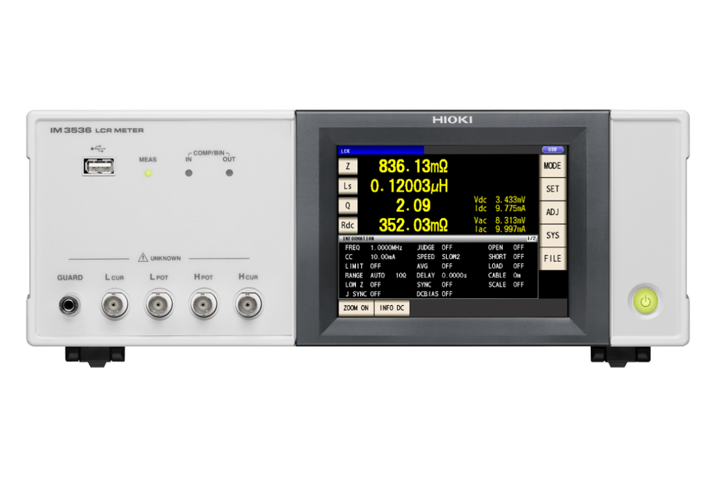 Hioki IM3536 Benchtop LCR Meter - Skyking Instruments